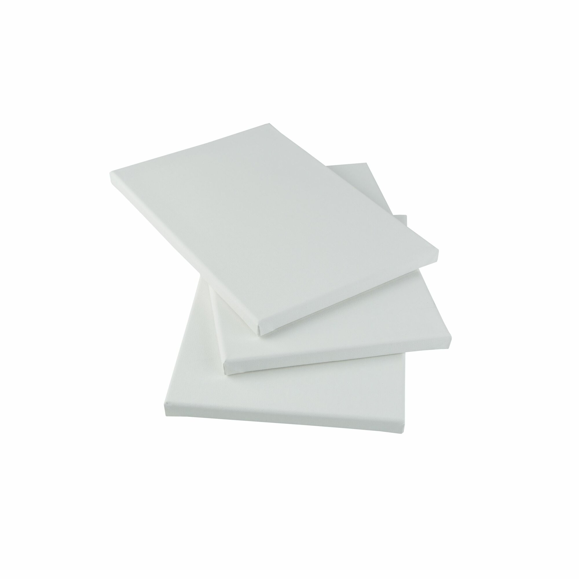 Холсты на подрамнике Langer 20х30 см, 280 г/м2, набор холстов для рисования,3 штуки