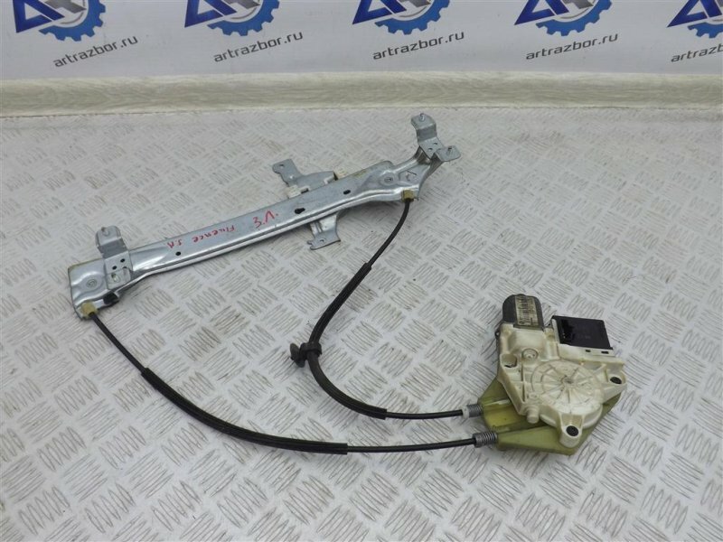 Б/У Стеклоподъемник электр. задний левый Renault Fluence / Рено Флюэнс 1.6 K4MV838 106Л.С 2012
