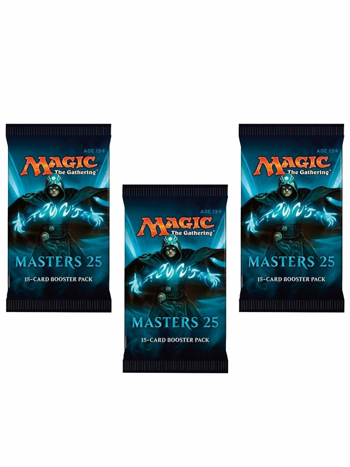 Magic The Gathering: 3 бустера MTG издания Masters 25 на английском