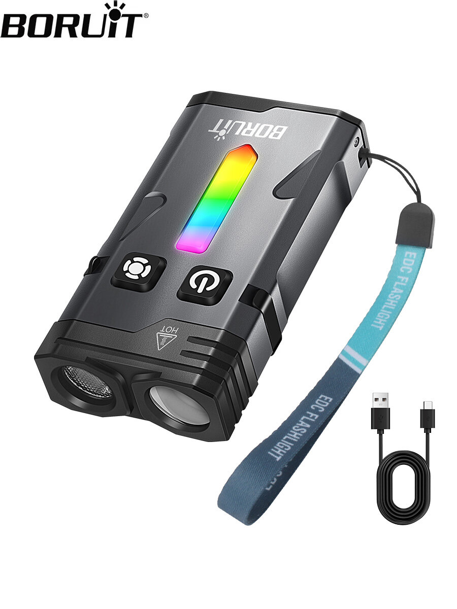 Фонарик BORUiT EV10 EDC