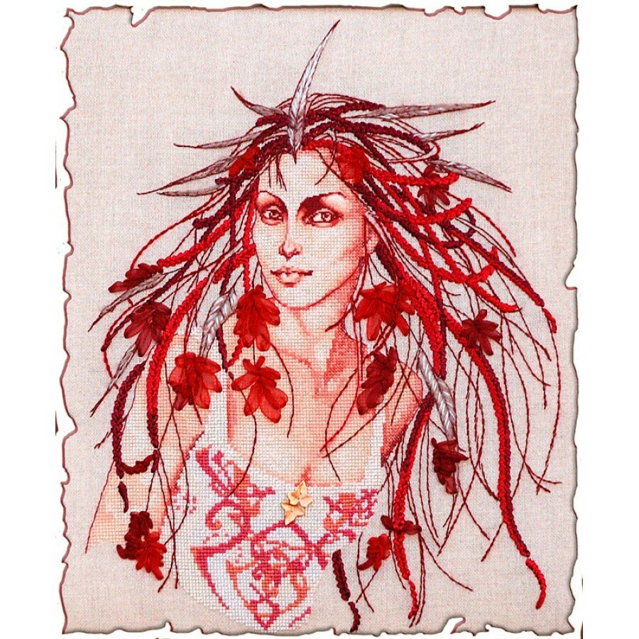 Набор для вышивания Nimu? S? pia (Нимуё Сепия) 26 x 35 см NIMUE 30-C002 K