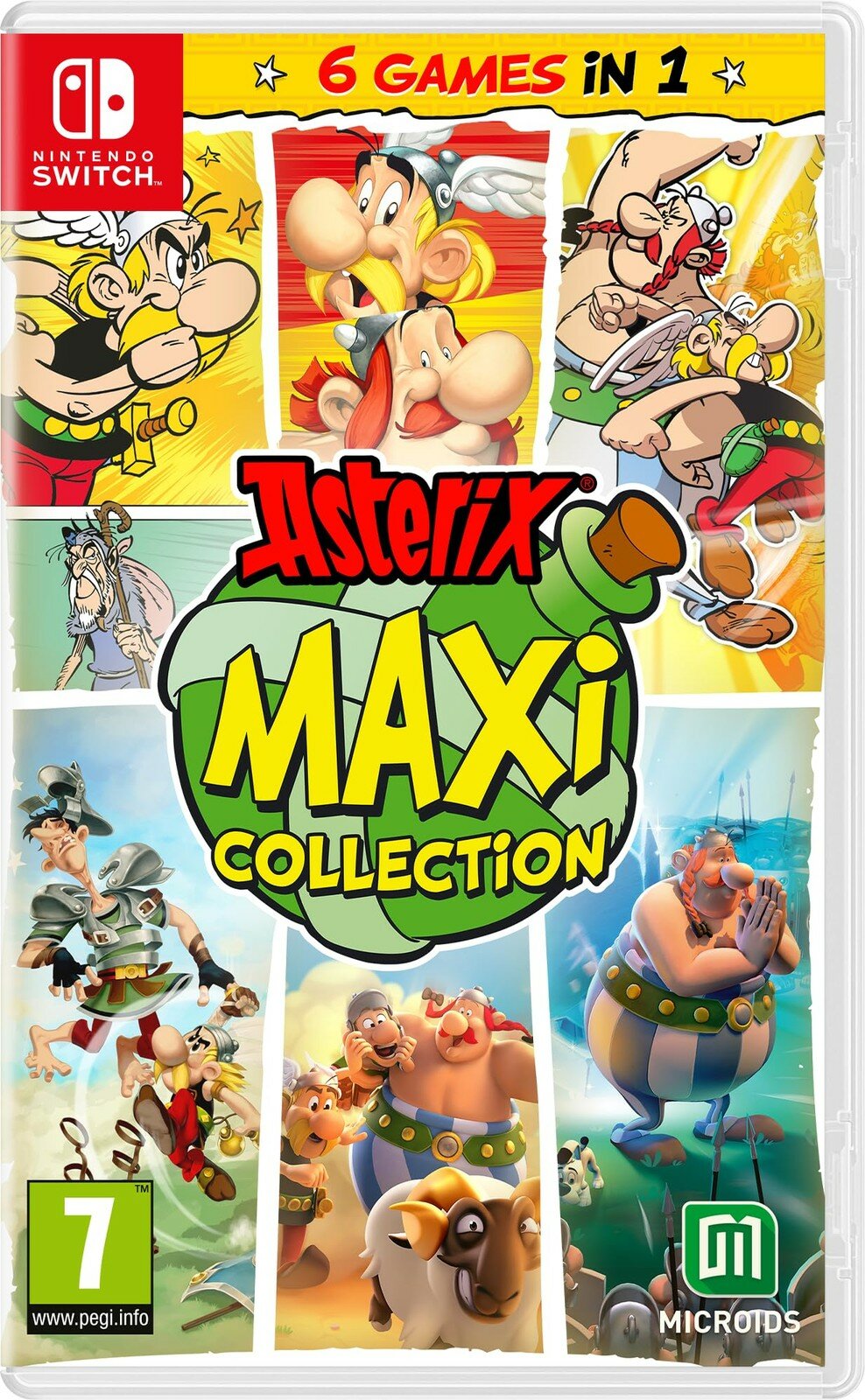 Игра Asterix Maxi Collection, для Nintendo Switch, с русскими субтитрами
