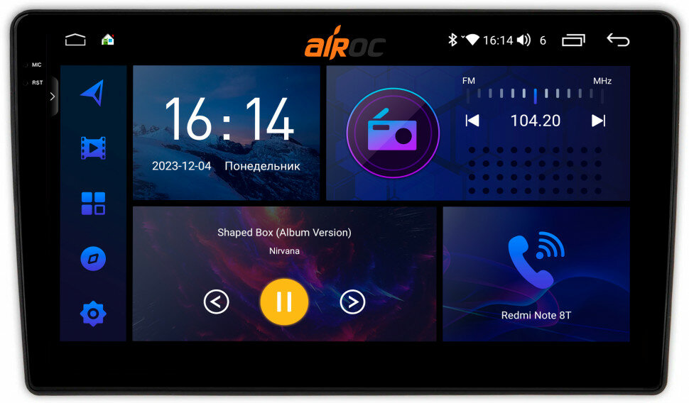 Штатные магнитолы Android AIROC 2K RI-2211