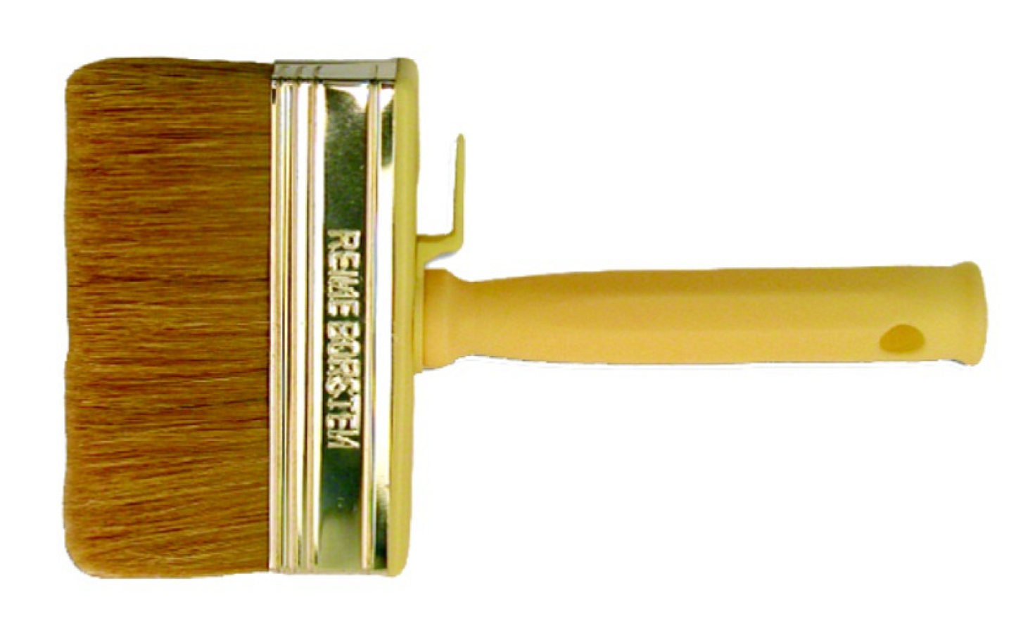 Кисть малярная 888 Стандарт ракля, с натуральной светлой щетиной и пластиковой ручкой, 120х30мм / малярные и отделочные инструменты