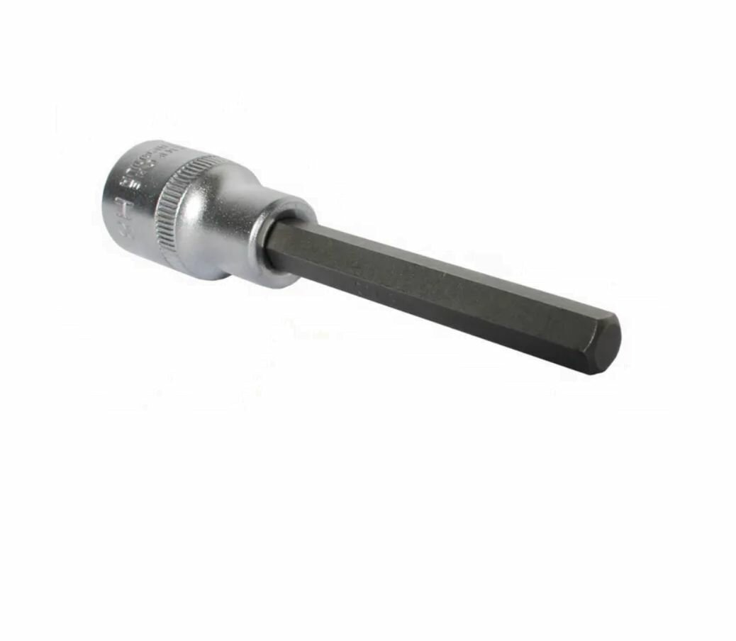 Головка торцевая высокая под вороток трещотку со вставкой шестигранник 8 мм 1/2 100 мм 39388
