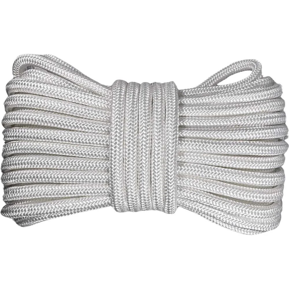 Шнур плетеный полиамидный ООО Оптхозторг 14 мм 10 м белый 01814102