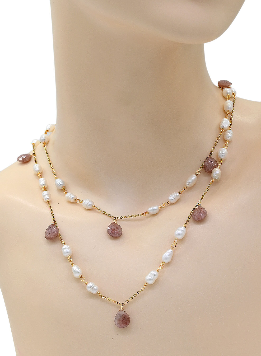 Бусы, жемчуг пресноводный