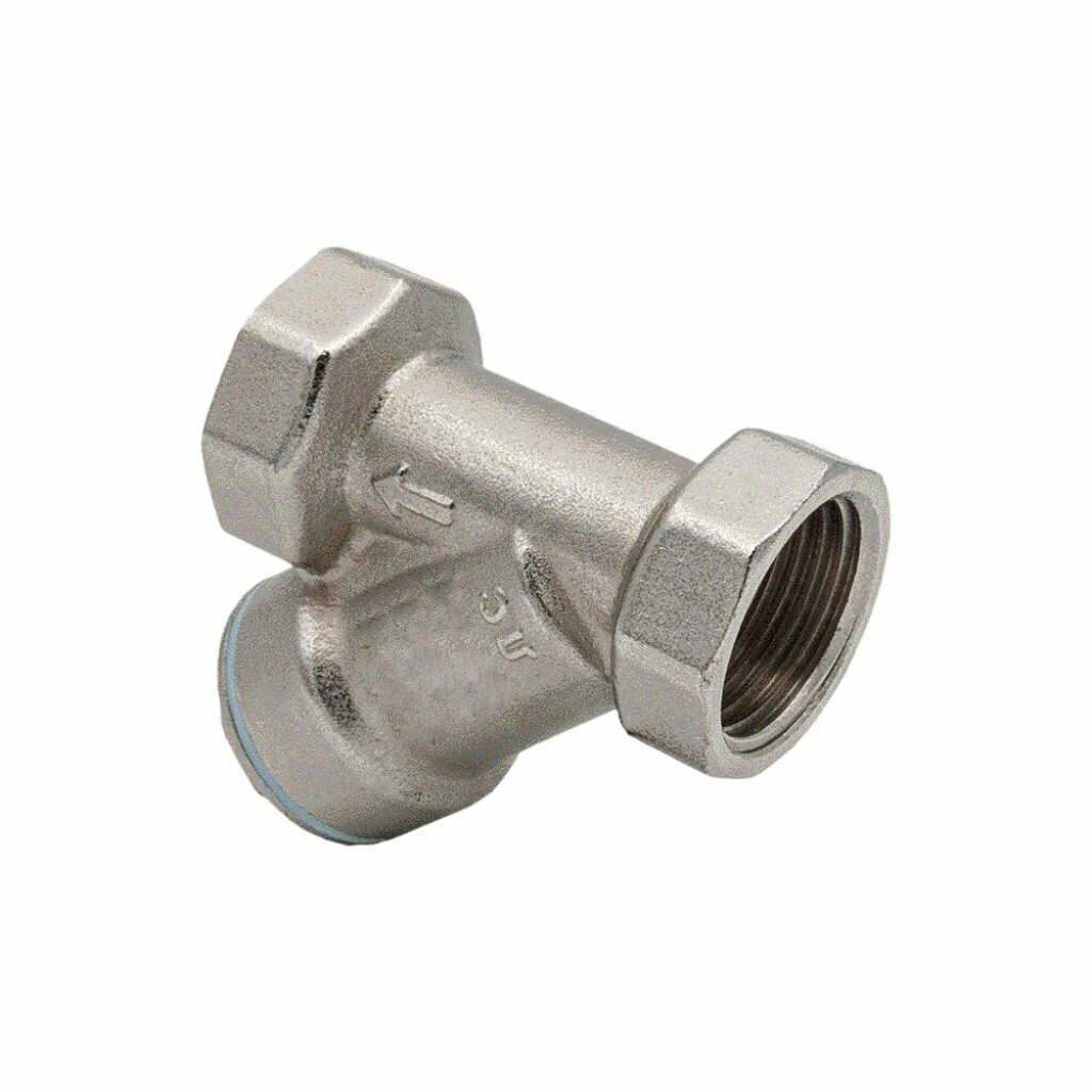 Фильтр косой для воды, 1", г-г, латунь, AquaLink