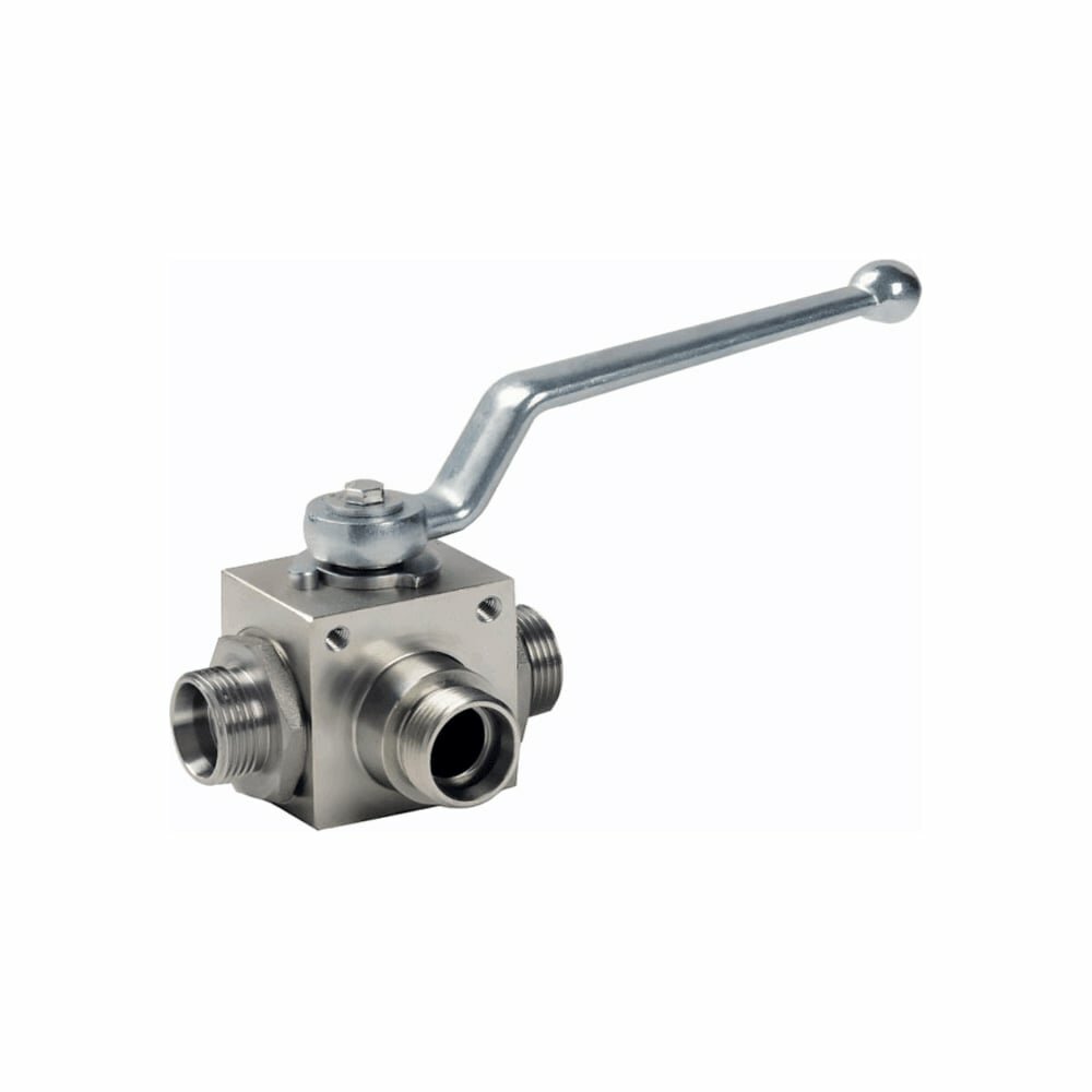 Гидравлический шаровый трехходовой кран TITAN LOCK TLHYD3V1/4M