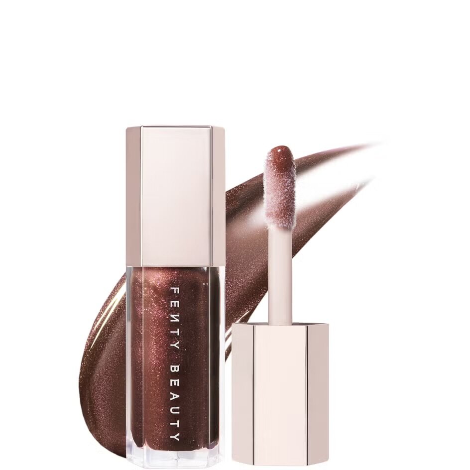Блеск для губ FENTY Beauty Gloss Bomb Universal Luminizer 9мл | Эффект «мокрых губ» |Оттенок Hot Chocolit