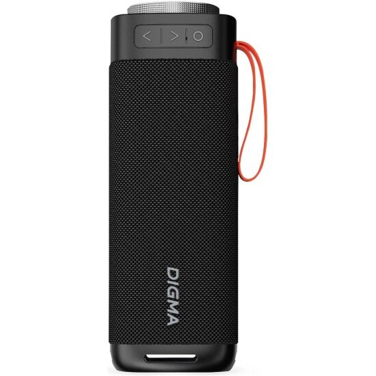 Портативная акустика Digma D-PS1522, черный