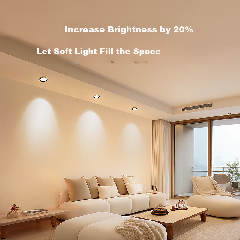 Jiandan Full Spectrum Eye-Care LED Recessed High Brightness Light for Home Living Room Aisle Anti-Glare Zhongshan Ceiling Light
