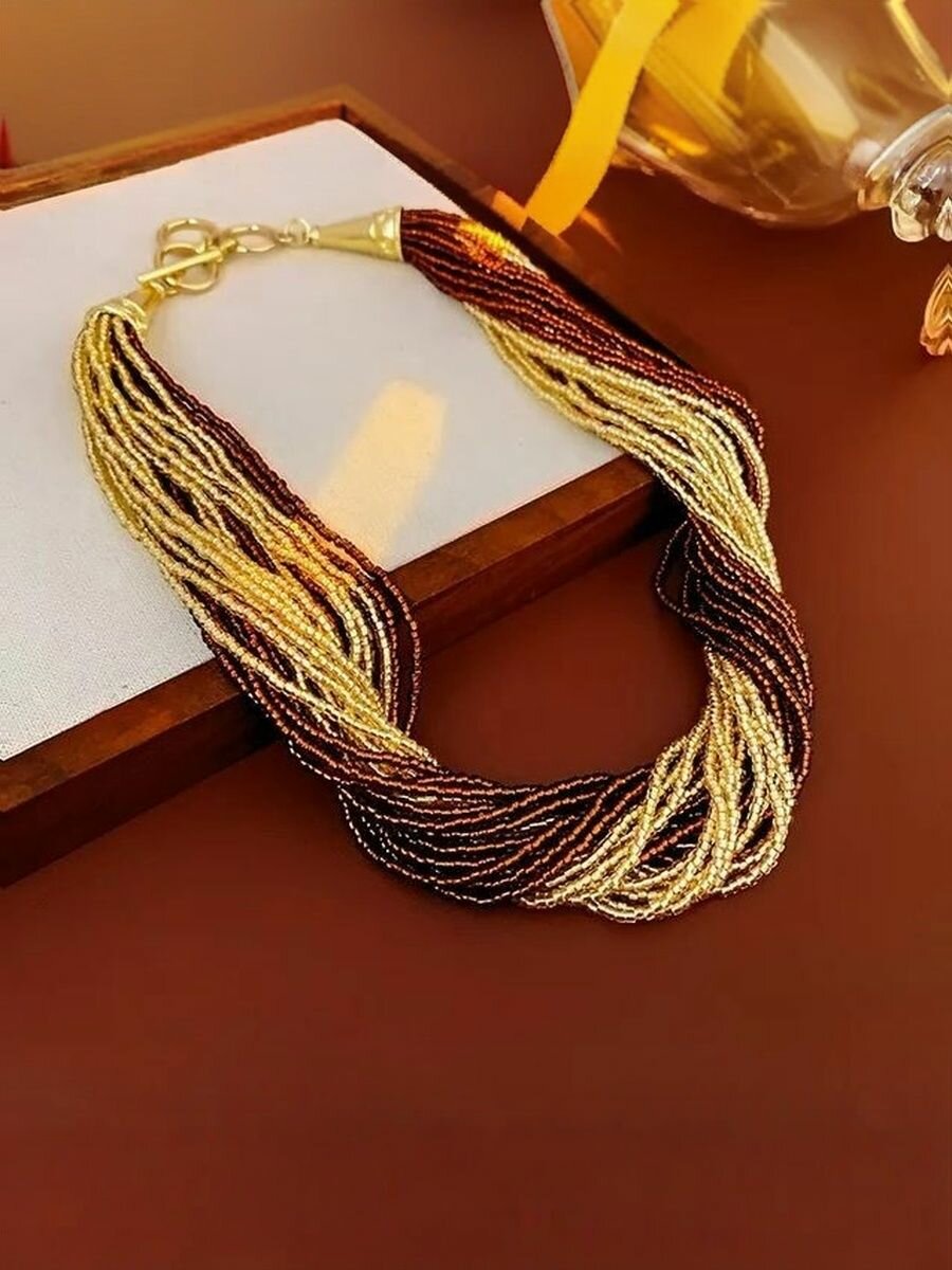 Бусы, бисер