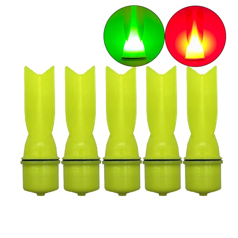5 шт, световые палочки, ночные светящиеся палочки, палочки для океанской рыбалки, электрические палочки для морской рыбалки, инструменты, аксессуары, снасти, без батареи