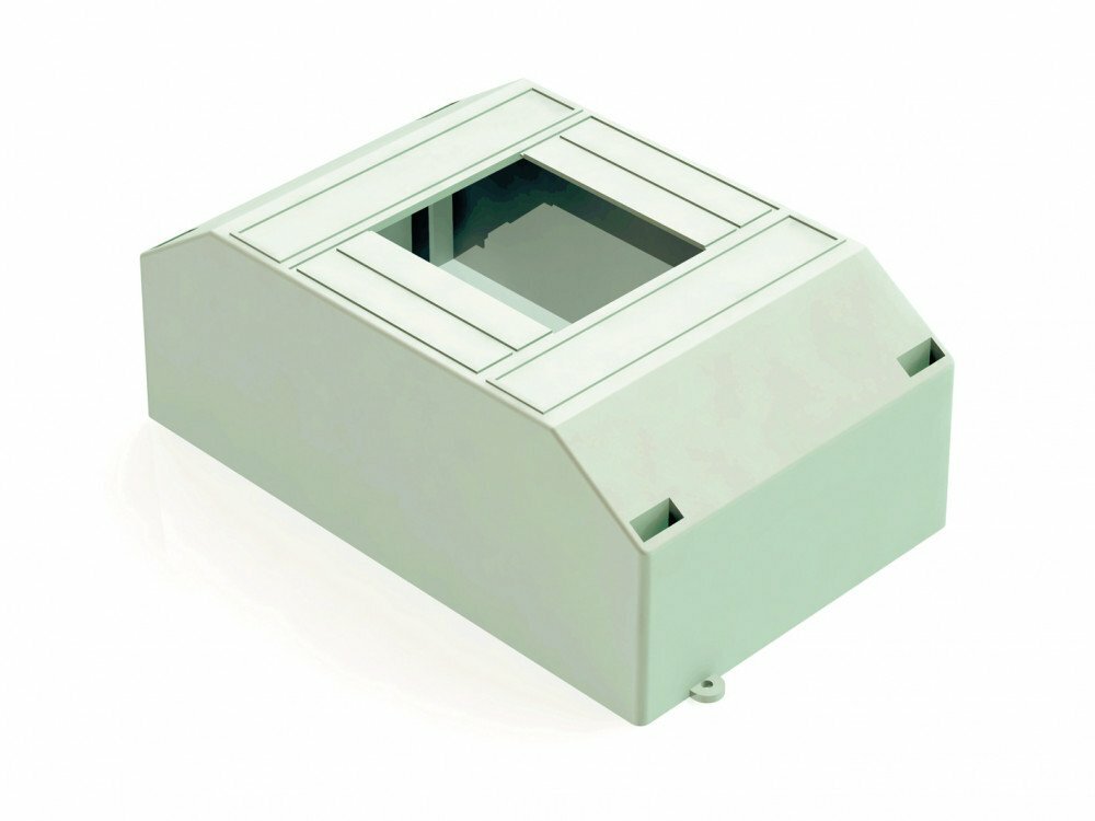 DEKraft ЩРН-П-2/4 Белый Корпус модульный пластиковый IP30, 2-4 модуля навесной, 31031DEK