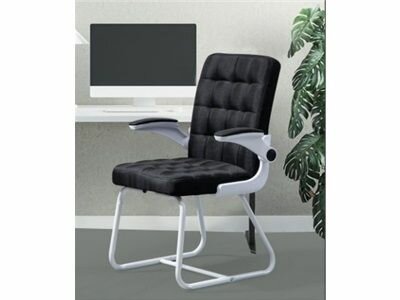 Офисный стул, кресло с латексной подушкой, темно-серый