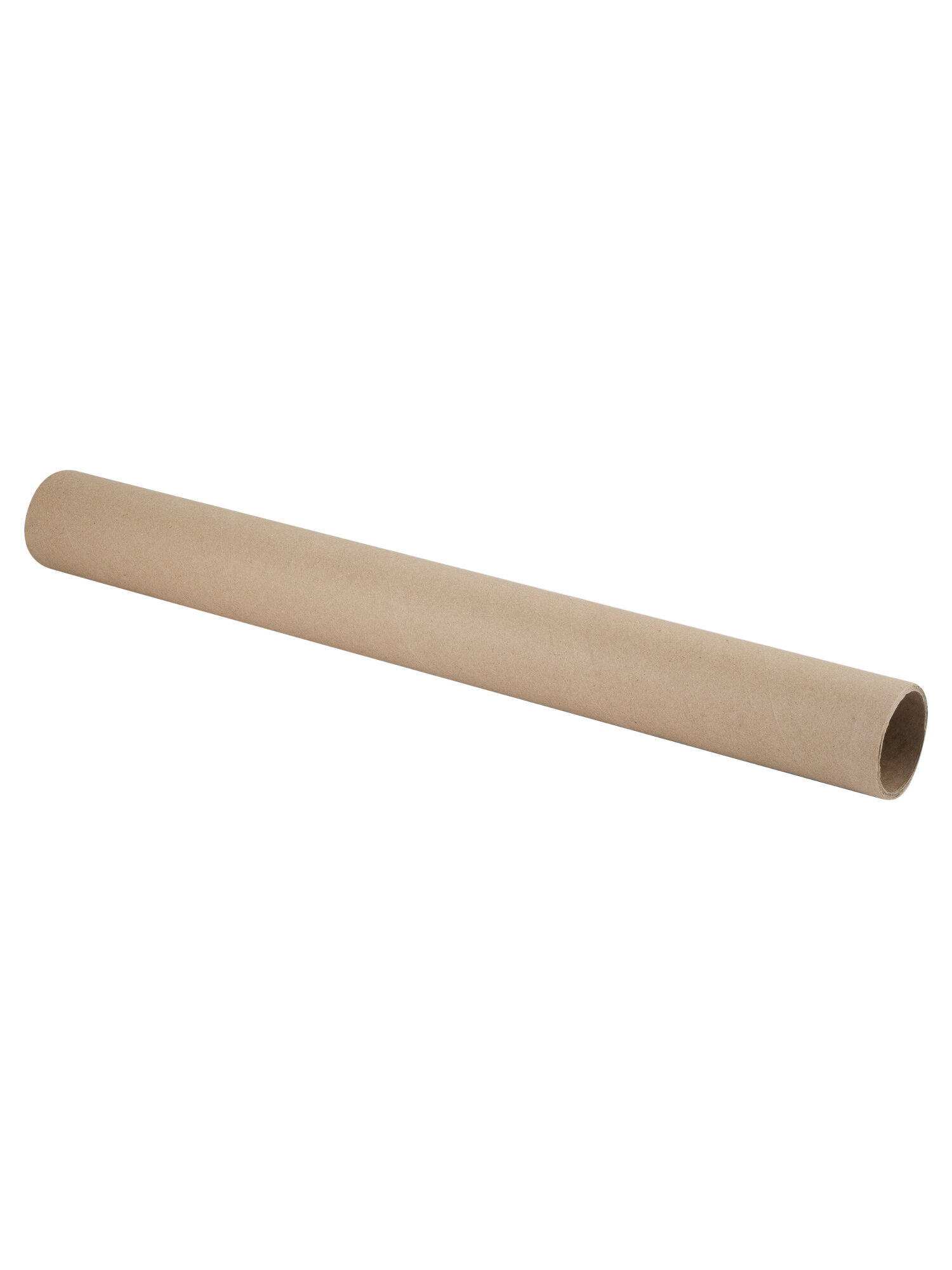 Картонный тубус, шпуля, втулка для хранения и творчества 1 шт, длинна 52 см, диаметр 5,5 см.