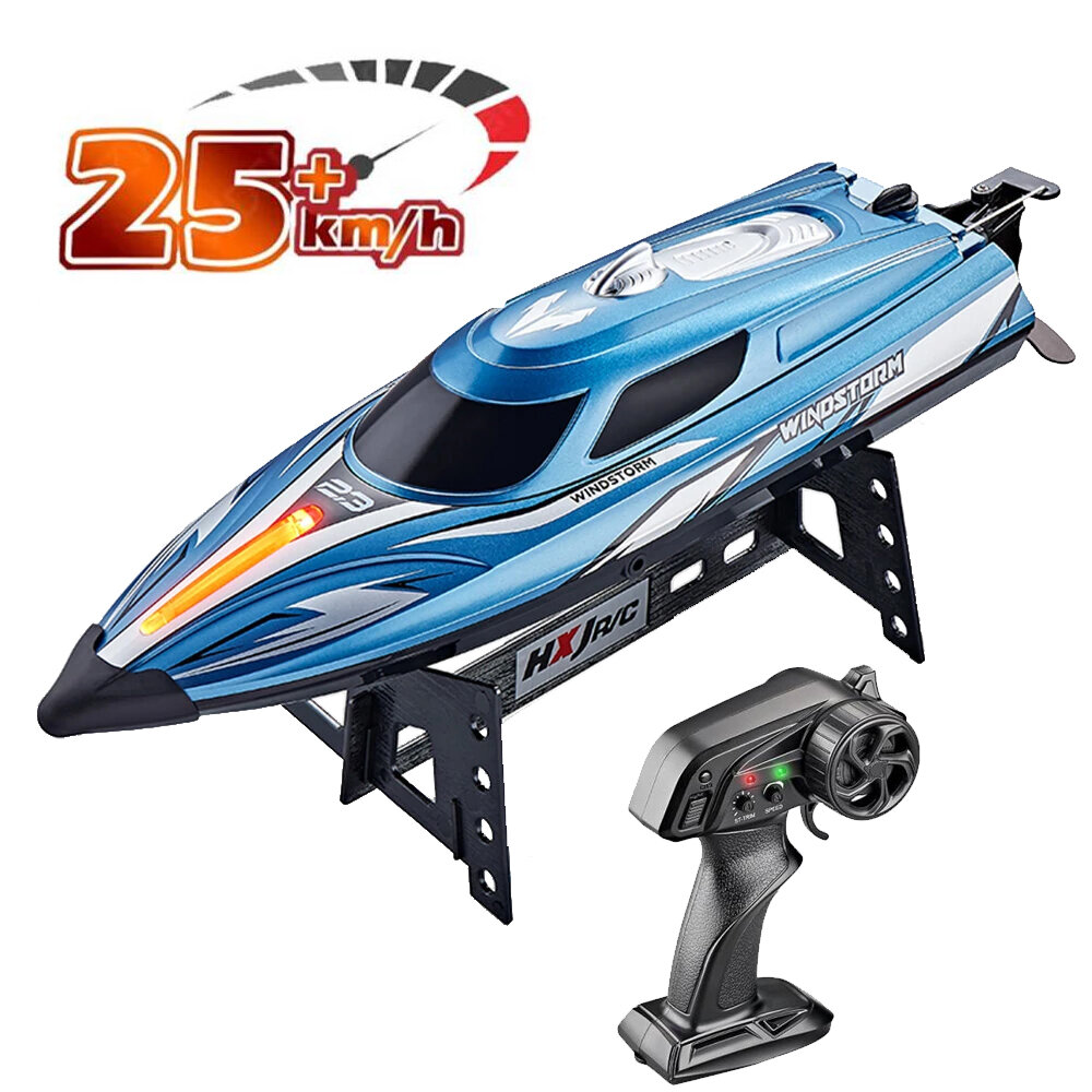HJ toys / HongXunJie Радиоуправляемый катер WindStrom (36 см, 25 км/ч)- HJ823-BLUE