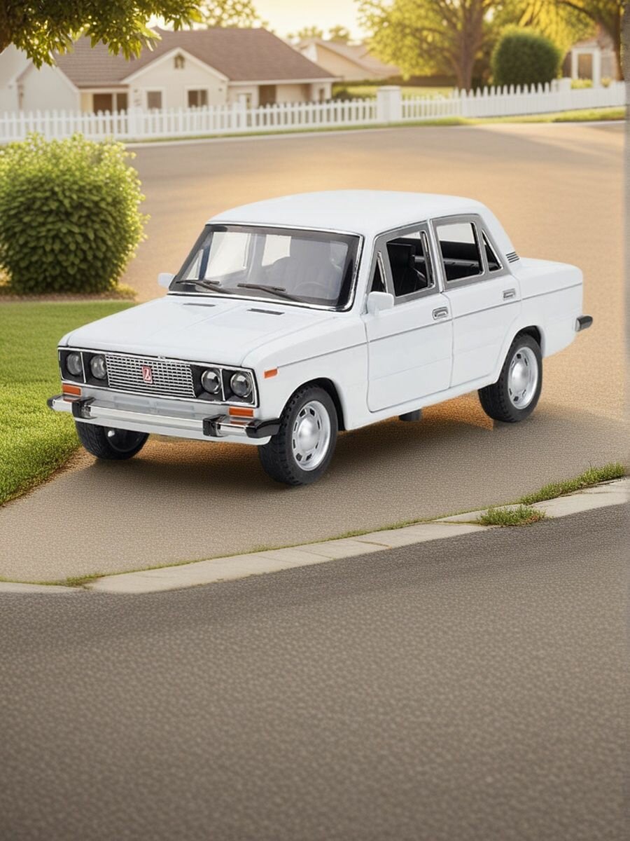Модель легкосплавного автомобиля Российская LADA Lada 2106 седан 1:24