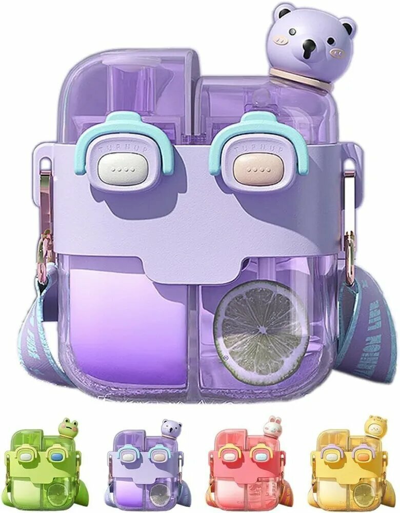 Бутылка для воды детская 530 мл. Бутылочка для воды с трубочкой. Поильник детский непроливайка