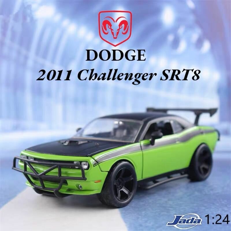 Машинка Jada Toys Fast & Furious 1:24 Letty's Dodge 2011 Challenger SRT8, Подарки для коллекционеров детских игрушек