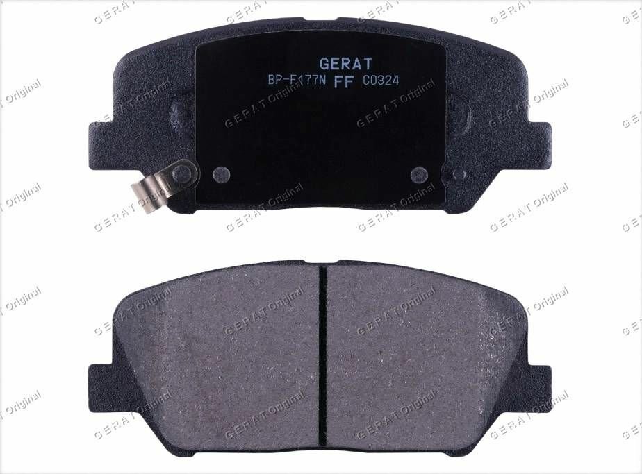 Тормозные колодки Gerat BP-F177N (передние) Normal