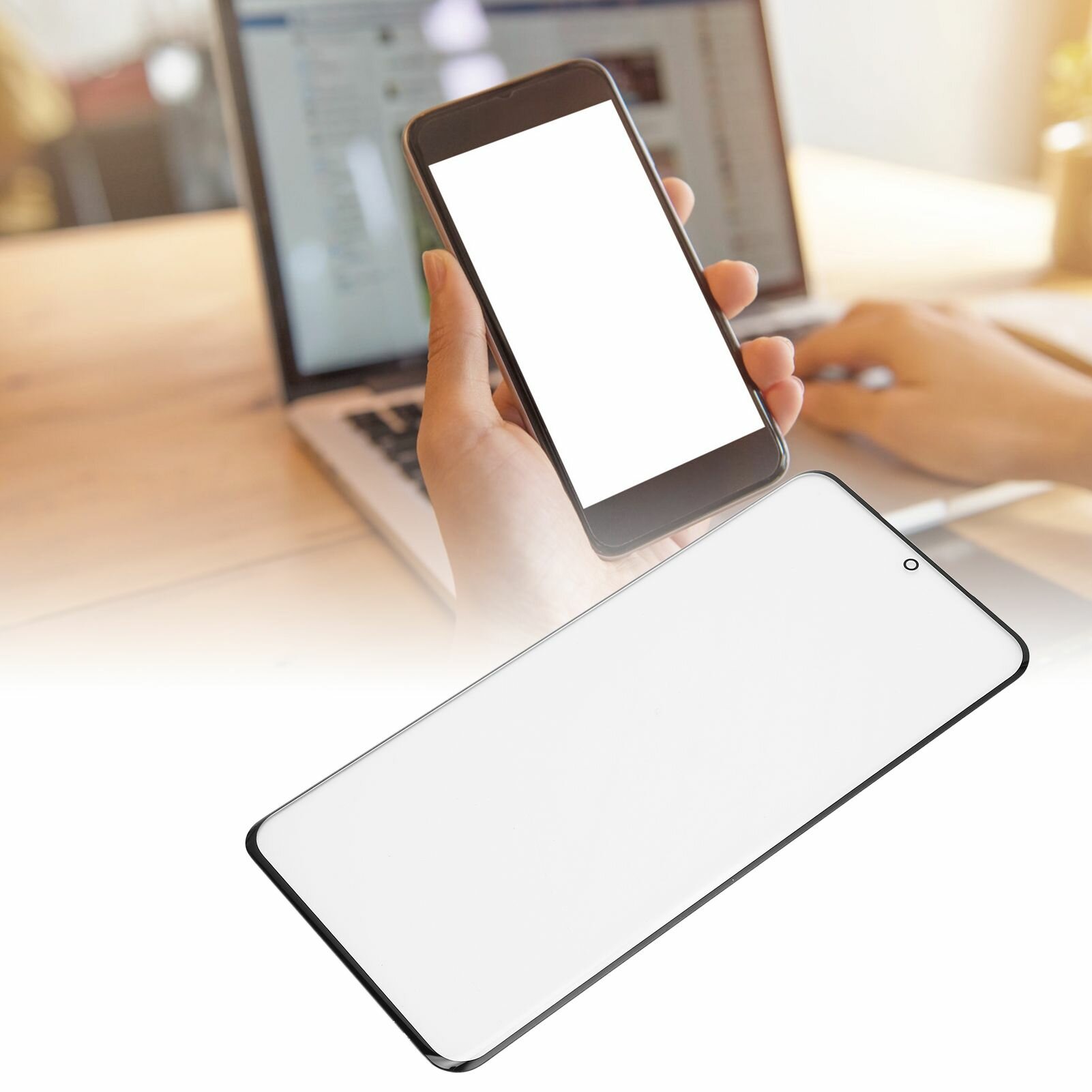 Замена экрана, передняя внешняя линза, ремонтный комплект для замены стекла экрана для Samsung Galaxy S20 Plus G986 Series