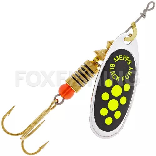 Блесна вращающиеся Mepps Black Fury №4 8гр. #Ch S
