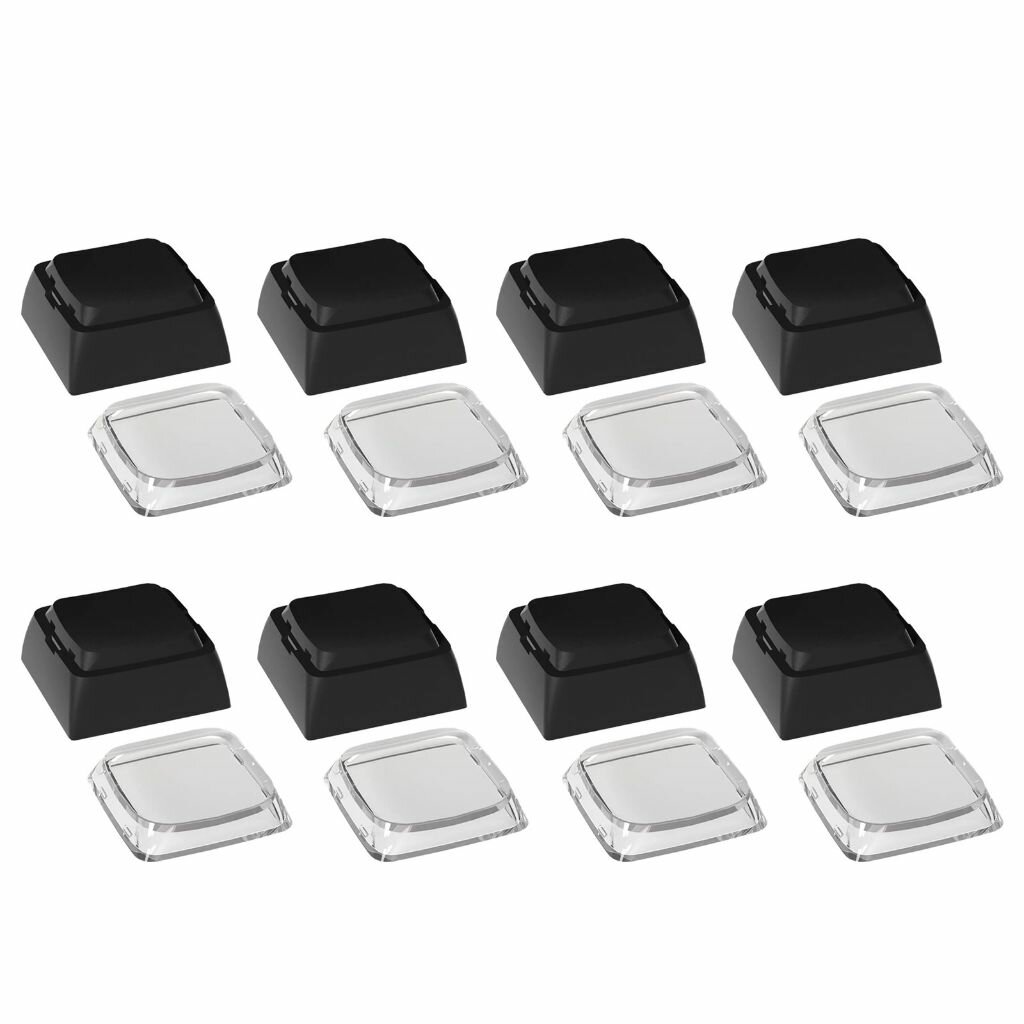 8 клавиш XDA профиля для офиса и игр, Черный