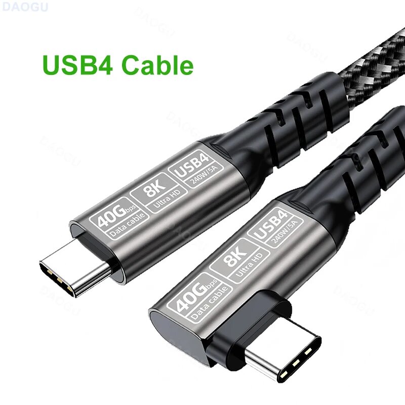 Letusoon USB4 кабель Type-C — C 40 Гбит/с 1,5 м