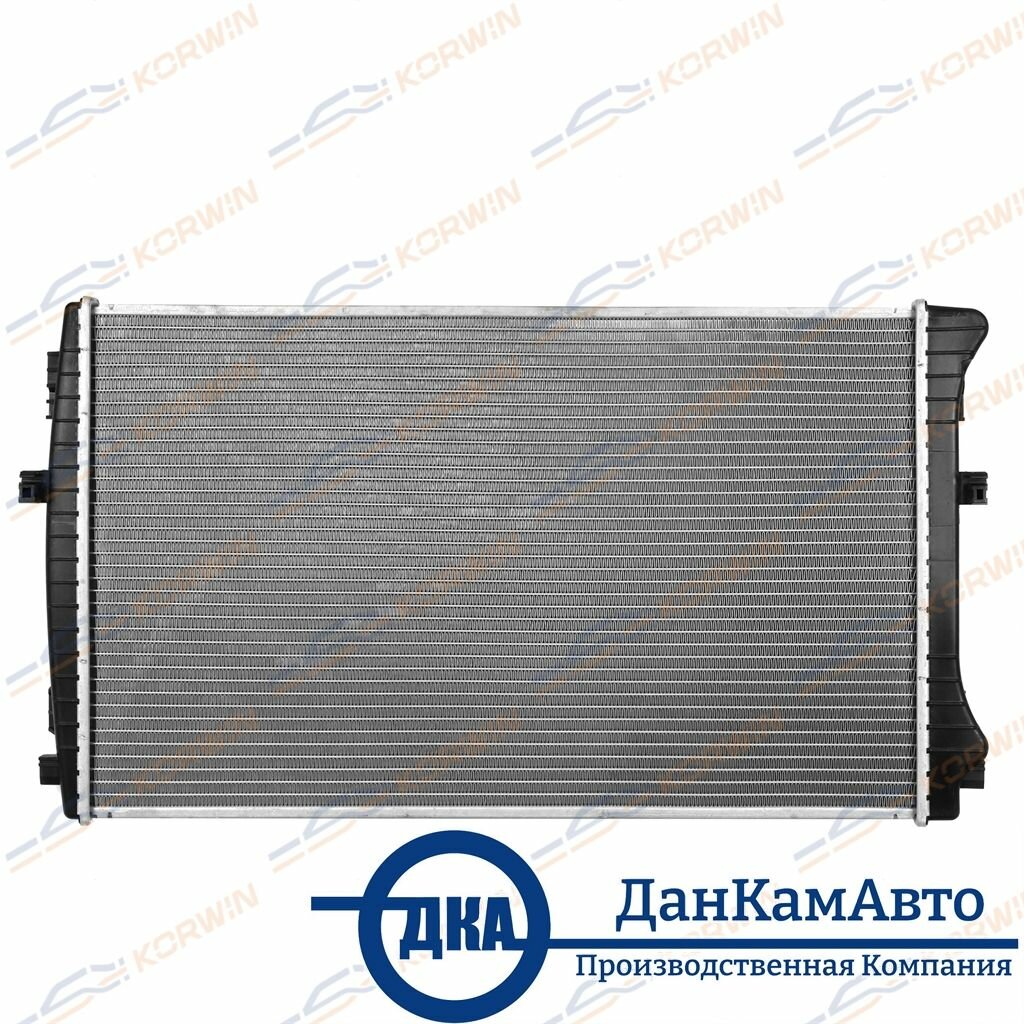 Радиатор охлаждения Skoda Octavia (13-)/Tiguan (16-) паяный