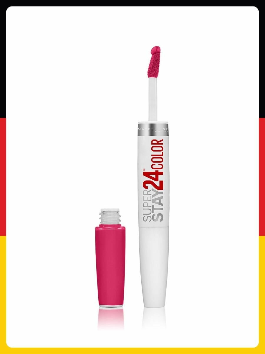 Губная помада Maybelline New York Super Stay 24H Color Smile Brighter 860 Crisp Magenta, 5 г