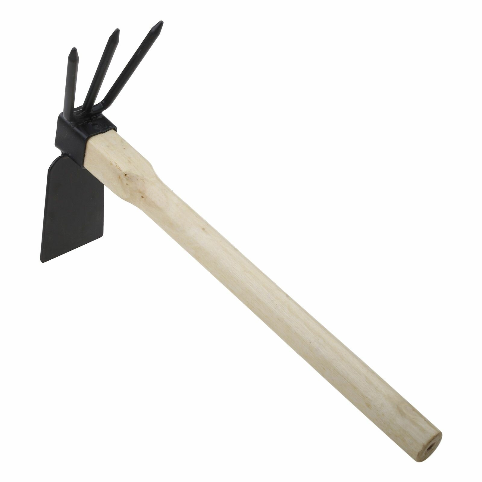 Портативная мотыга из высокоуглеродистой стали для рыхления почвы прочная ручная