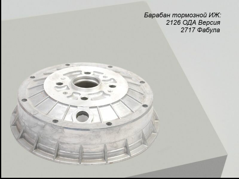 Барабан тормозной Иж-2126 Ода