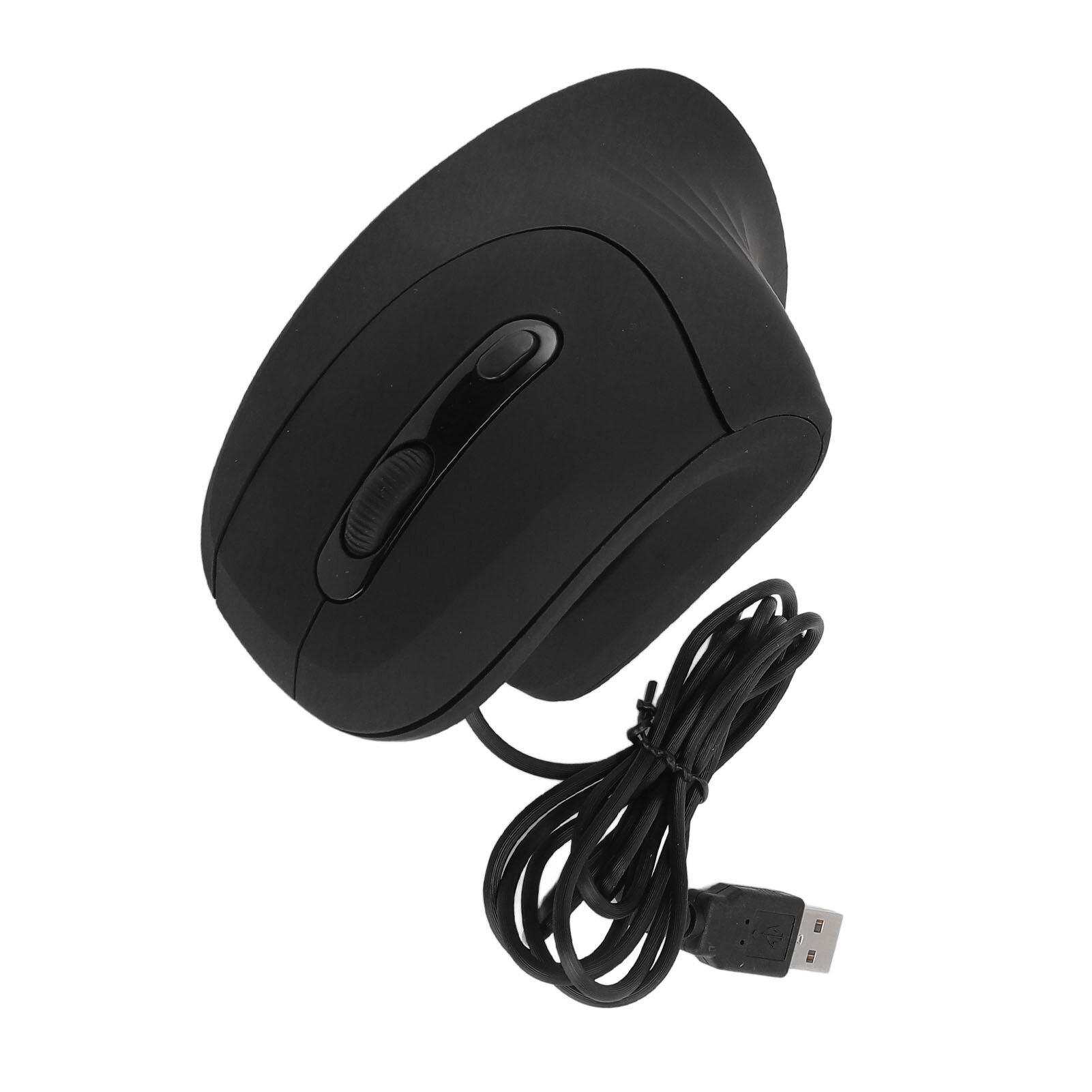 Вертикальная проводная мышь USB с 4 регулируемыми точками на дюйм, бесшумный щелчок, эргономичные вертикальные оптические проводные мыши для Windows, Chrome, Linux