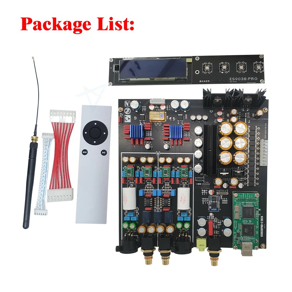 AkLIAM Dual ES9038Pro DAC плата the Board