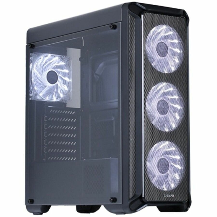 Компьютерный корпус Zalman I3 Window (I3 WINDOW BLACK) черный - Midi Tower, ATX, Mini-ITX, Micro-ATX, USB 2.0 Type-A
