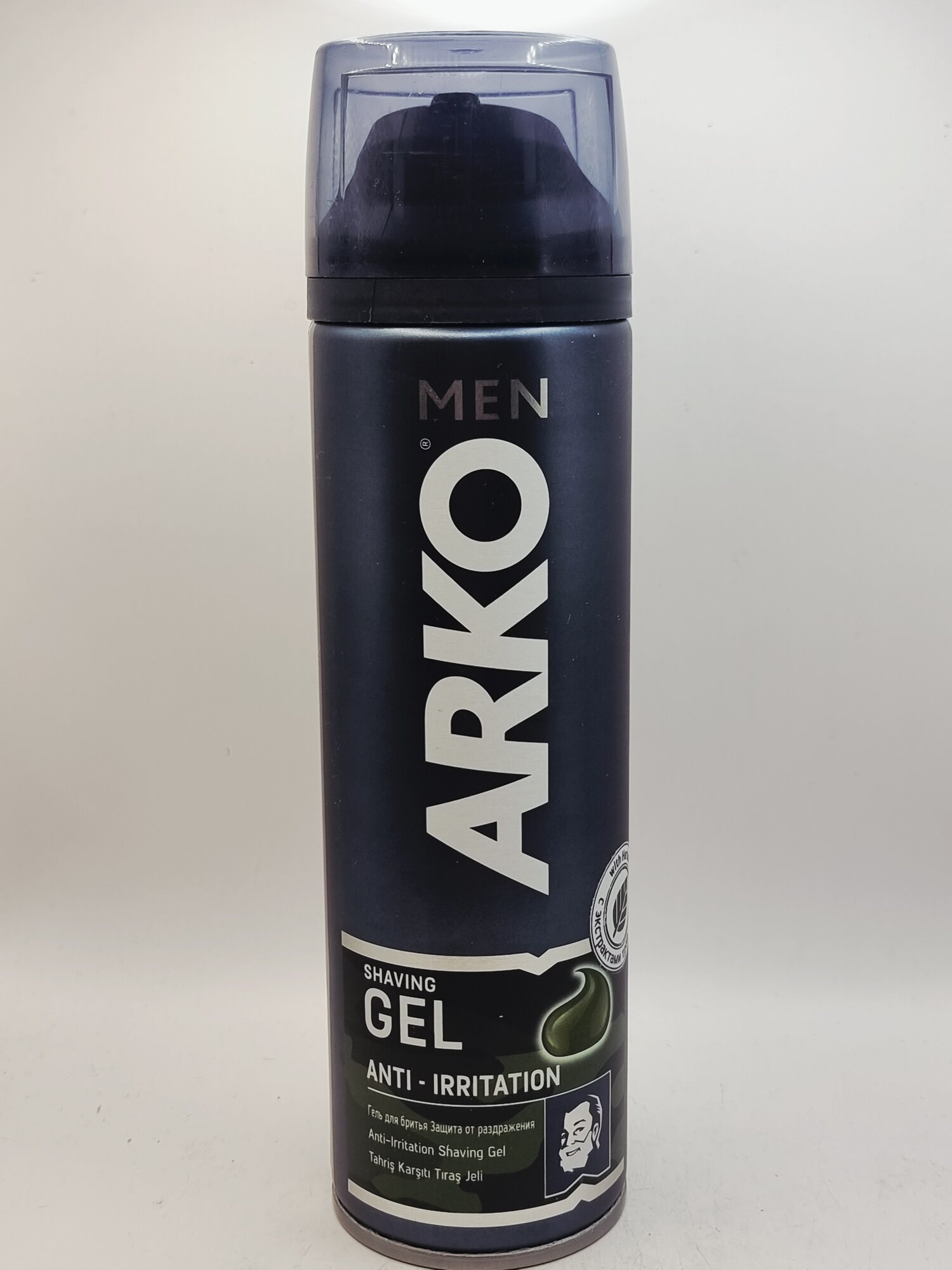 ARKO Гель для бритья с защитой от раздражения с экстрактом трав 200 мл (Турция)