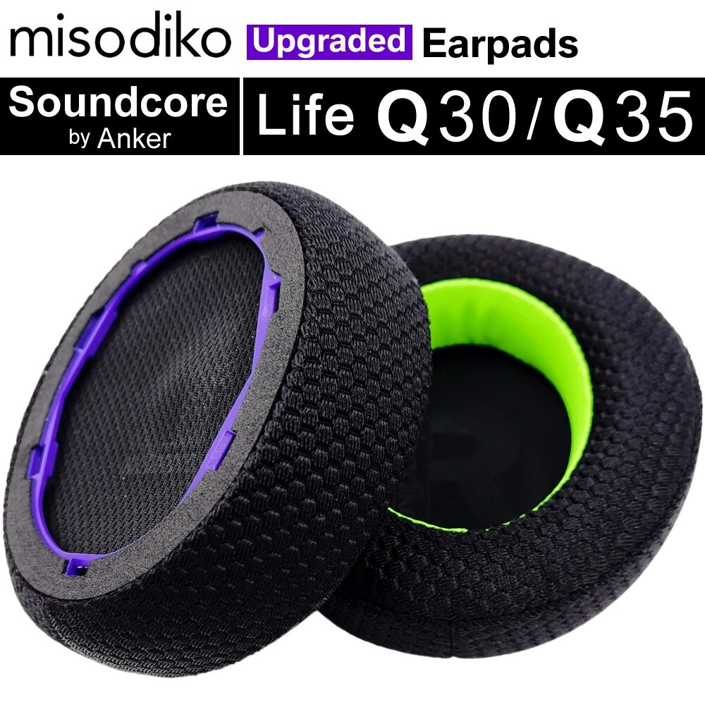 Амбушюры misodiko для наушников Anker Soundcore Life Q30, Q35 Mesh