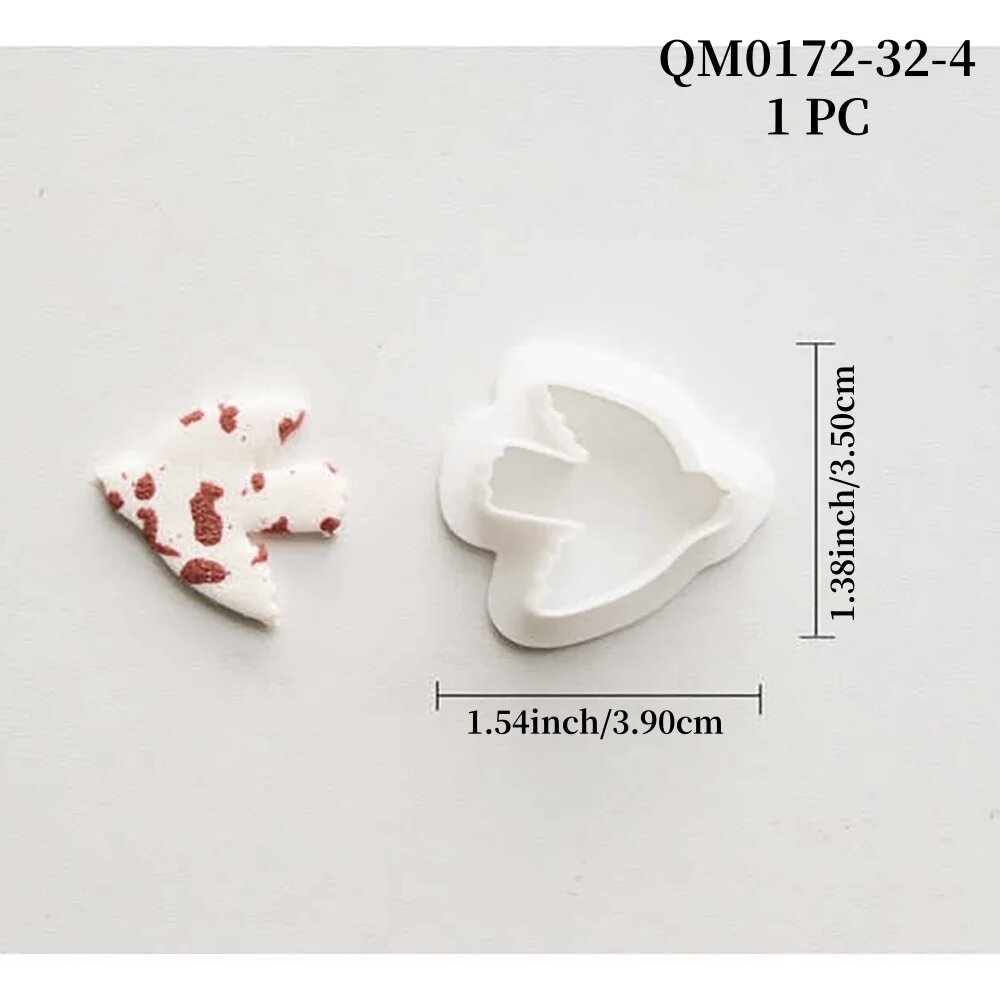 Формы для лепки птиц из полимерной глины PLA QM0172-32-4