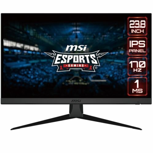 23,8" Монитор MSI G2422C (G2422C) черный - 1920х1080 Full HD@170Гц, IPS, 1 мс, 1100:1, 250 Кд/м2, 178/178