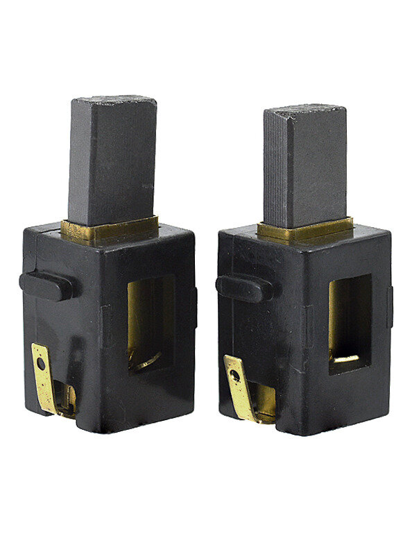 Щетка угольная в сборе с щеткодержателем (комплект 2 шт) для дрели Black & Decker BDR26K TYPE 1