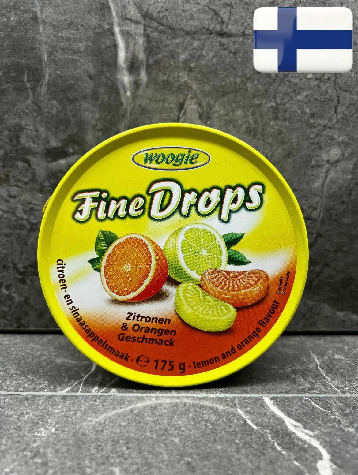 Леденцы Woogie со вкусом лимона и апельсина 175 гр.