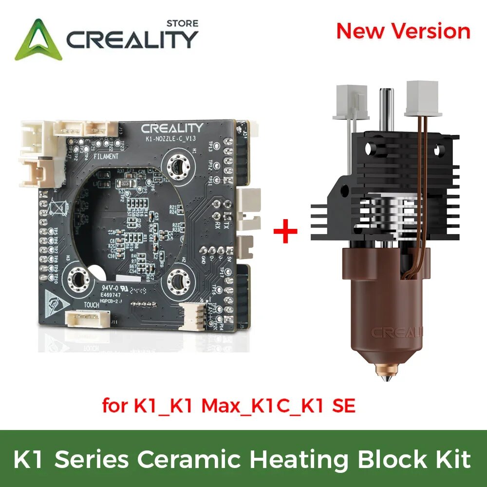 Creality плата адаптера PCBA_G_K1-MAX/K1_T9_GD32F303CBT6 NOZZLE-C-V13 Set 1