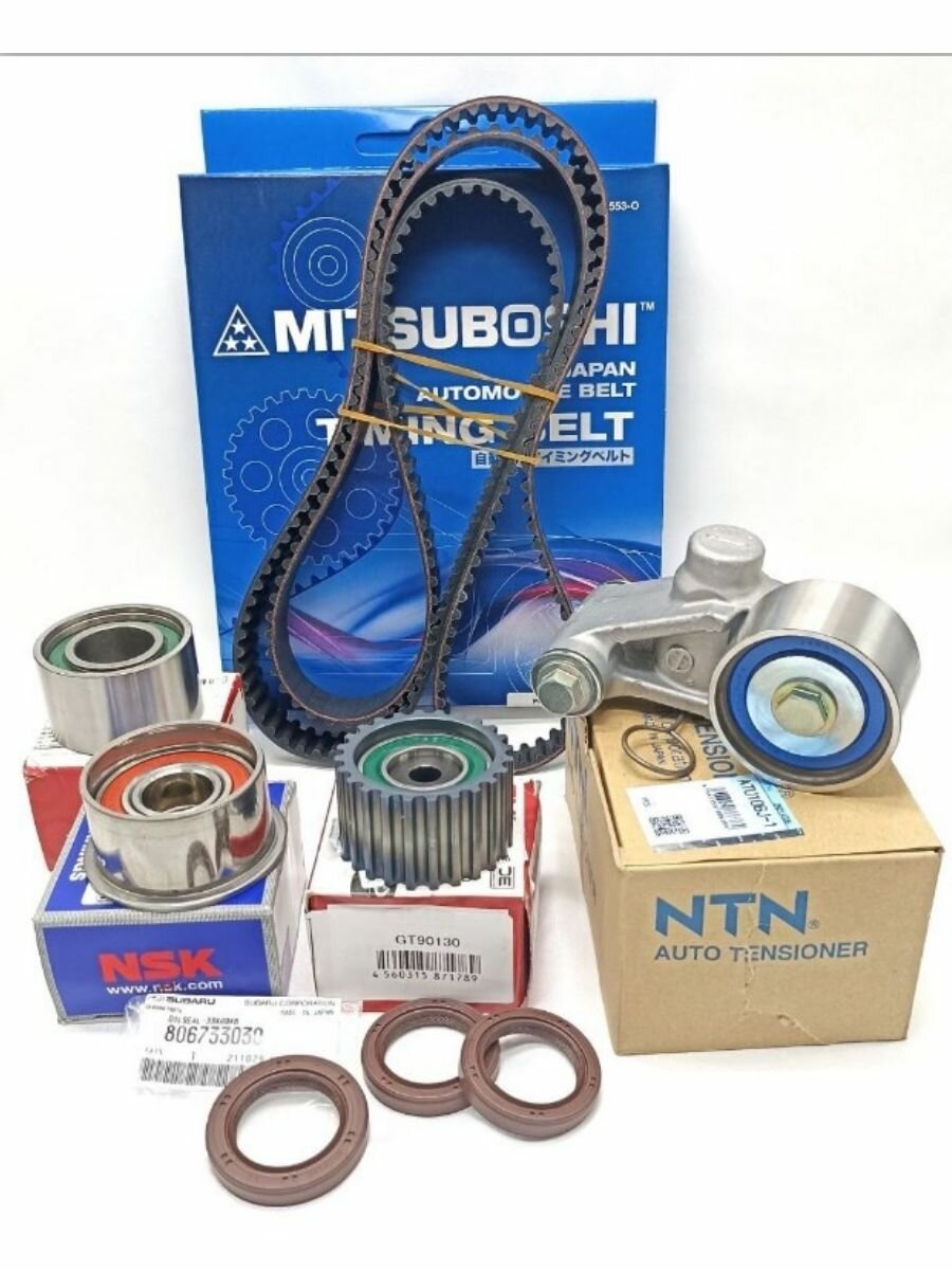 Комплект ремня ГРМ SUBARU 13028AA231 на 2-х распредвальный мотор EJ152, EJ201-203,251-253 с ремнем MITSUBOSHI