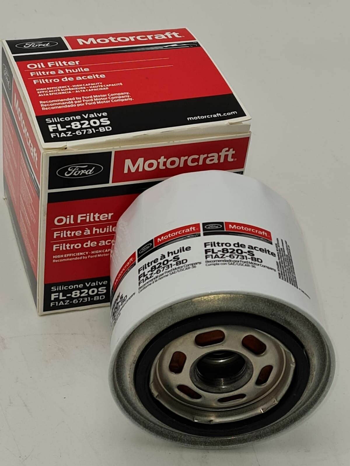 Фильтр масляный Motorcraft F1AZ6731BD (FL820S) Оригинал