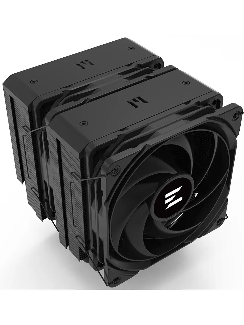 Кулер Zalman CNPS14X DUO BLACK AM5/AM4/LGA1151/1200/1700 (Al+Cu, 270W, 600-2000 RPM, 29.7dB, 69.12CFM, 4-pin PWM, Ret)