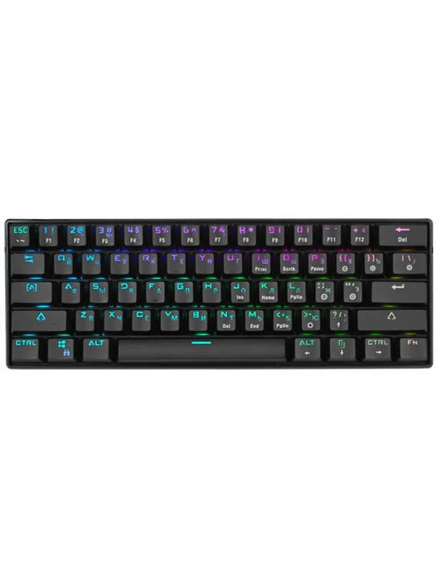 Клавиатура проводная DEXP Tanto RGB механическая с RGB подсветкой