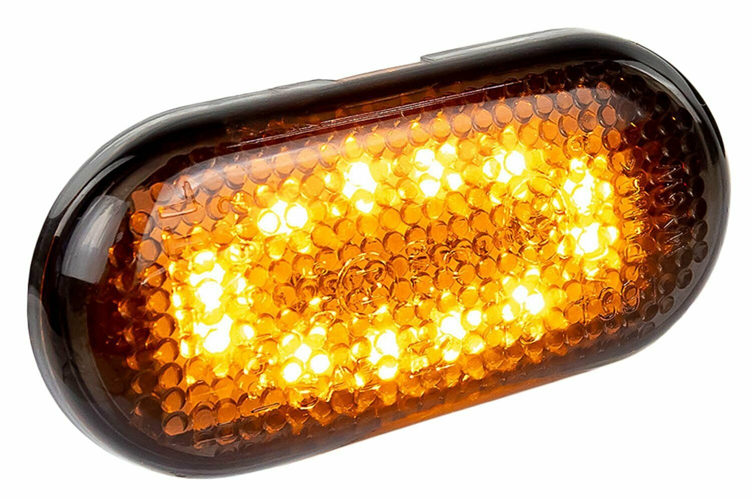 Тонированный диодный указатель поворота ML на крыло для Лада Ларгус, Ларгус FL, Renault Duster, Logan, Logan 2, Sandero, Sandero 2