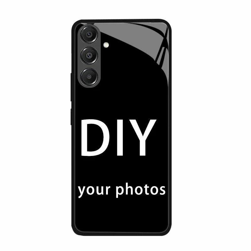 Чехол для телефона из закаленного стекла своими руками для Samsung Galaxy A16 A06 A26 A36 A56 A55 A35 A25 A15 A05 A05S 5G M35 M55 M15 Funda Галактика А25 5Г